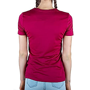 Merino 365 Women's Merino Crew T-Shirt Short Sleeve, MD, Red