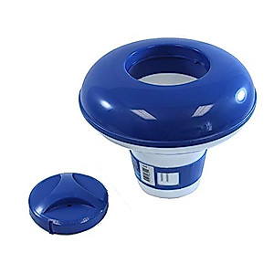 Intex 15' x 4’ Inflatable Pool, Ladder, Pump and Hydrotools Chlorine Dispenser