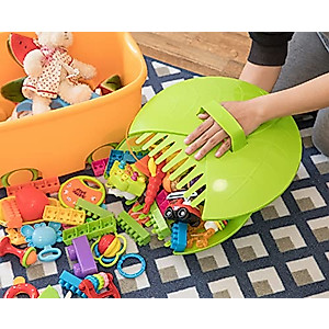 Gardenised Pair of Leaf Scoops, Hand Rakes for Lawn and Garden Cleanup (QI003286)