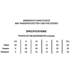 Koyotee Men's Bigfoot I Party with Sasquatch F125 Black Fleece Jogger Sweatpants X-Large