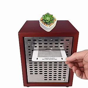 Ceramic Ozone Plates for Generic Ozone Generator，Washable Purification Air Purifier 4.5" x 4.5" Air Fresh Replacement Parts (2-PCS)