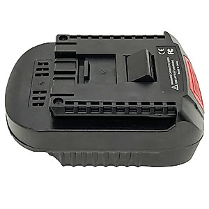 Battery Adapter for Makita to Bosch 18V Lithium-Ion Cordless Tool, Convert Makita 18V LXT Lithium-Ion Battery BL1830 BL1840 BL1850 BL1860 to Bosch 18V Li-ion Battery Converter BAT609 BAT612 BAT618