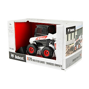 ERTL Bobcat S76 Skid Steer Loader - 1:16 Scale - Includes Functional Loader - Collectible Die-Cast Metal Construction Toys for Kids and Collectors - Toy Construction Vehicles - Ages 8 Years and Up
