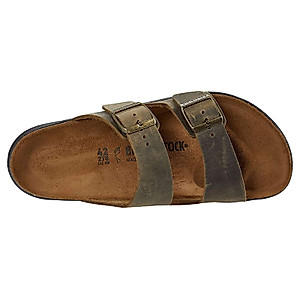 Birkenstock 1018463143 Arizona Ct Khak Oil LTR R 43
