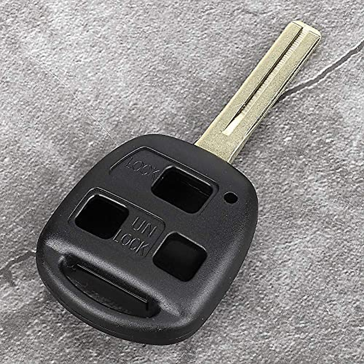 Keyless Entry Remote Control Key Case 3 Button Key Fob Shell Cover for IS200 GS300 LS200 RX300 Remote Control Key Case Shell