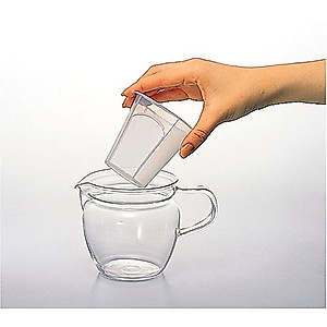 Hario Cha Cha"Natsume" Tea Pot, 360ml, Clear