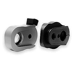 KONDOR BLUE Mini Quick Release Plates for Camera Monitors, Arms, Accessories, Microphones, Key Lights | Quickly and Securely Attach and Remove Accessories on Your Cinema Rig