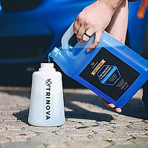 TriNova Car Wash Gallon - Car Shampoo and Conditioner - pH Neutral - High Foaming Car Soap - Leaves a Glossy Shine - Perfect for Foam Cannon - 1 gallon, 128oz