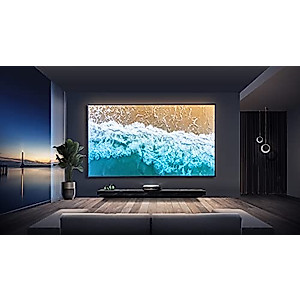 Hisense 100L9G-CINE100A 4K UHD Laser TV, Triple-Laser UST Ultra Short Throw Projector with 100" ALR Screen, 3000 Lumens, Android TV, HDR10, 40W Dolby Atmos, Built-in Alexa and Google Assistant