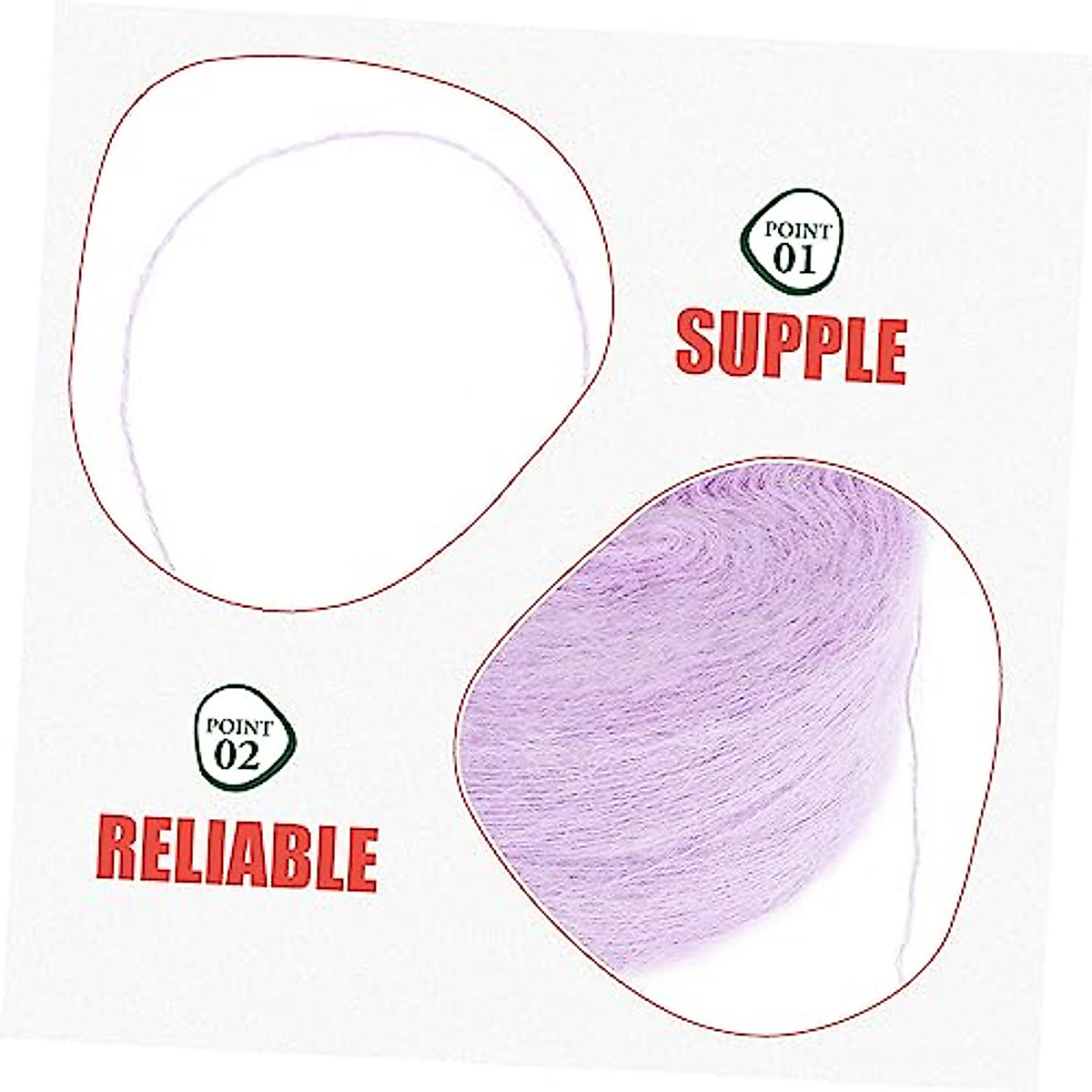 TEHAUX Yarn Knitting for Scarf Knitting Thread Crochet Thread DIY Crochet Yarn Thick Yarn Knitting Supplies Yarn for Crafts Simple Yarn Soft Hair Row Crochet Supplies Ball of Yarn Wool