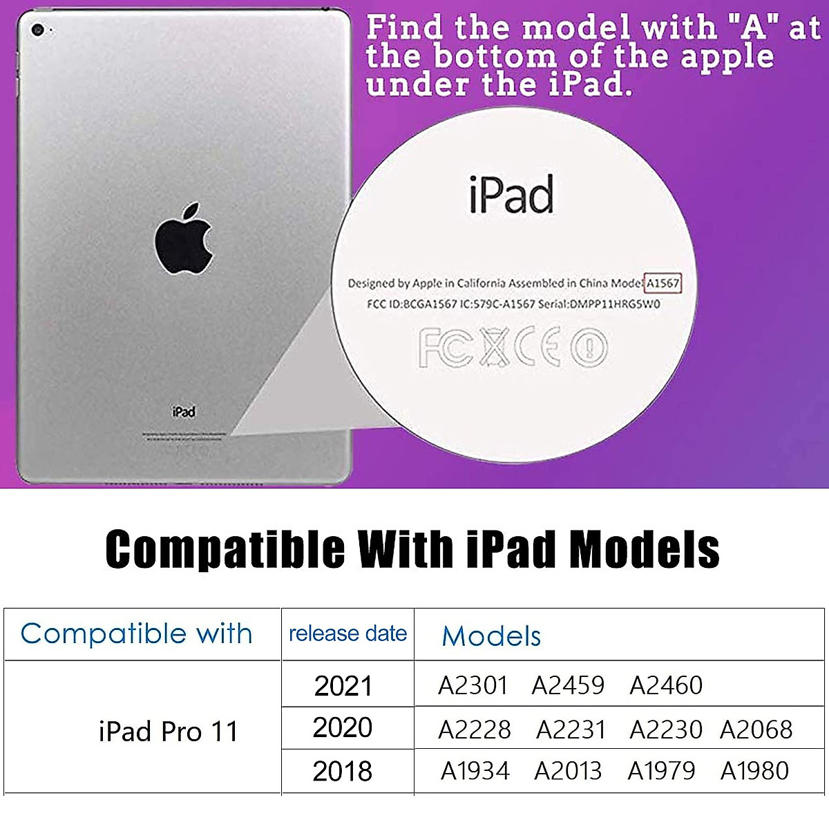 Muntonski Anti Blue Light Compatible with iPad Pro 11 Screen Protector (2018 2020 2021) 11inch tempered Glass 9H Hardness 2 Pack