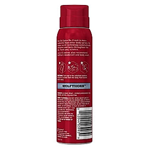 Old Spice Wild Collection Wolfthorn Men's Body Spray 3.75 Ounce