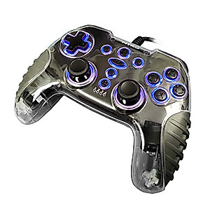 Nyko Air Glow Controller for PlayStation 4 - LED Light Show and Hand Cooling Fan - Wired 10Ft Cable - PlayStation 4