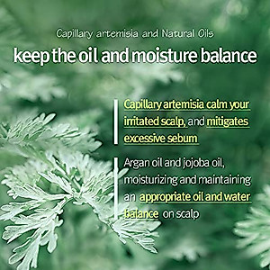 Bouquet Garni NARD Scalp Deep Cleansing Shampoo 33.8 Fl Oz - Natural Surfactant Anti Dandruff Shampoo for Itchy Dry Scalp - Natural Calming Ingredients Lavender Rosemary Argan Jojoba Oil Amino Acids