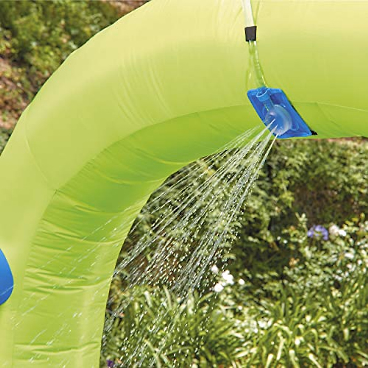 Little Tikes Splash n' Spray Indoor/Outdoor 2-in-1 Inflatable Bouncer, 108.00”L x 84.00”W x 82.25”H