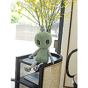 HWD Cute Alien Plush Doll, 15'' Soft Plushies Stuffed Extraterrestrials Toy Gifts for Kids, Toddler, Birthday, Valentines, Christmas