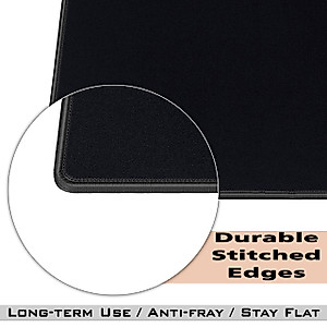 SaiTech IT 10 Pack 2mm Mouse Pad with Stitched Edges Non-Slip Rubber Base, Premium-Textured and Waterproof Mousepads Bulk, Mouse Pad for Computers, Laptop, Office & Home, 8.66 x 7.1 inch