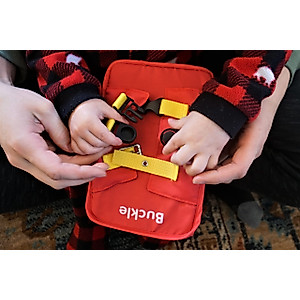 SENSORY4U Learning to Dress Busy Board Cards - Fine Motor Skills for Early Education Kids to Help Learn Basic Life Skills