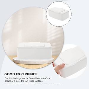 Dispenser Holder Storage Box Plastic Wet Tissue Case Napkin Baby Wipes Container for Home Kitchen Office
