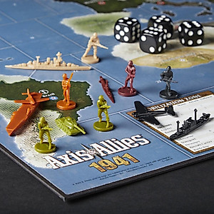 Avalon Hill Axis and Allies 1941 Board Game,5 players, Multicolor, 5 players