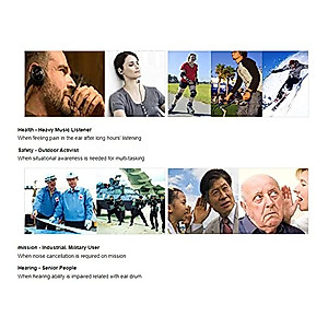 Bone Conduction Headphone Groundbreaking Headphones Surrounding Sound (Black)