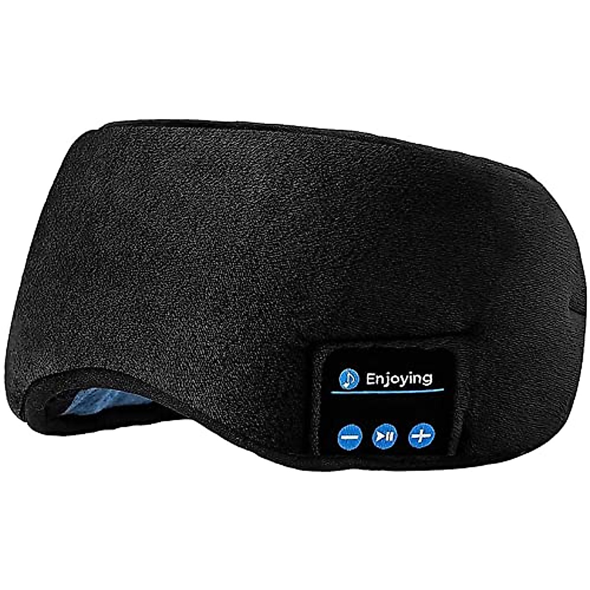 Sleep Headphones Bluetooth Eye Mask Sleeping Aid 3D Eye Cover for Stress Relief Wireless Headset Gray