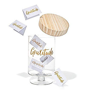 Gratitude Glass Jar