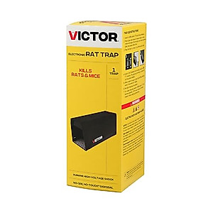 Victor M241B Indoor Electronic Humane Rat and Mouse Trap - No Touch, No See Electric Rat and Mouse Trap