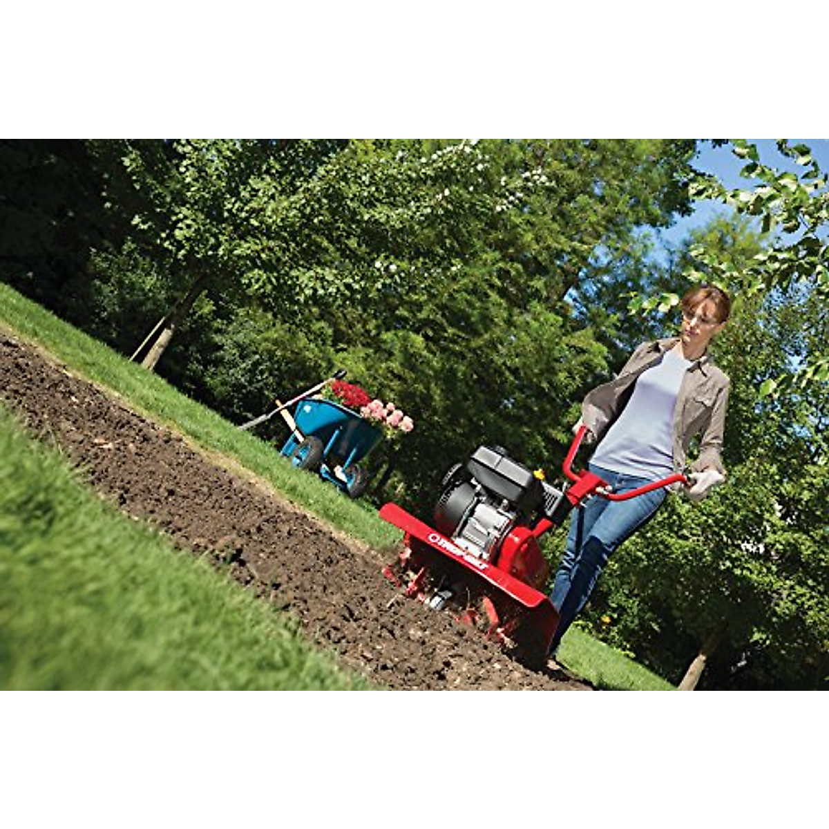 Troy-Bilt Colt 208cc Forward Rotating Front Tine Tiller