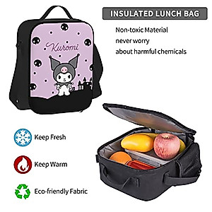 3 Pcs Backpack Casual Bags with Insulated Lunch Bag Tote And Pencil Case Box Pouch for Teen Boys Girls Youth