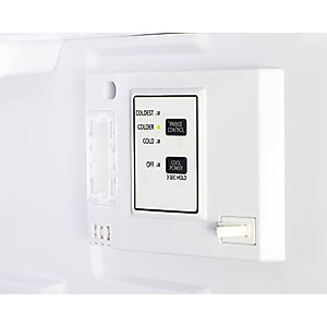 Summit Appliance FF711ESAL 19 inches Wide Senior Living Refrigerator-Freezer, Towel Bar Handles, No-Frost Operation, Interior light, ADA Compliant, Anti-tip Bracket, Adjustable Thermostat, White