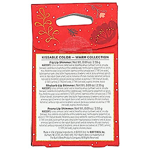 Burts Bees Warm Kissable Color Gift Set, 1 EA