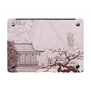 Nekoty Textured Laptop Skins compatible with MacBooks Pro 16" 14" 13" Air 13" 2019-2022 - Japanese Temple