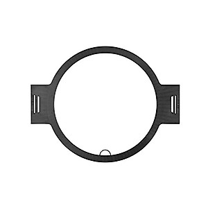 Monoprice Rough-in Bracket for 8in Round Speaker (Each), Speaker Cutout diameter is 10in, Black