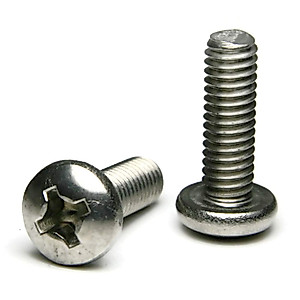 Phillips Pan Head Machine Screw 18-8 Stainless Steel - 1/4-20 x 3 Qty-25
