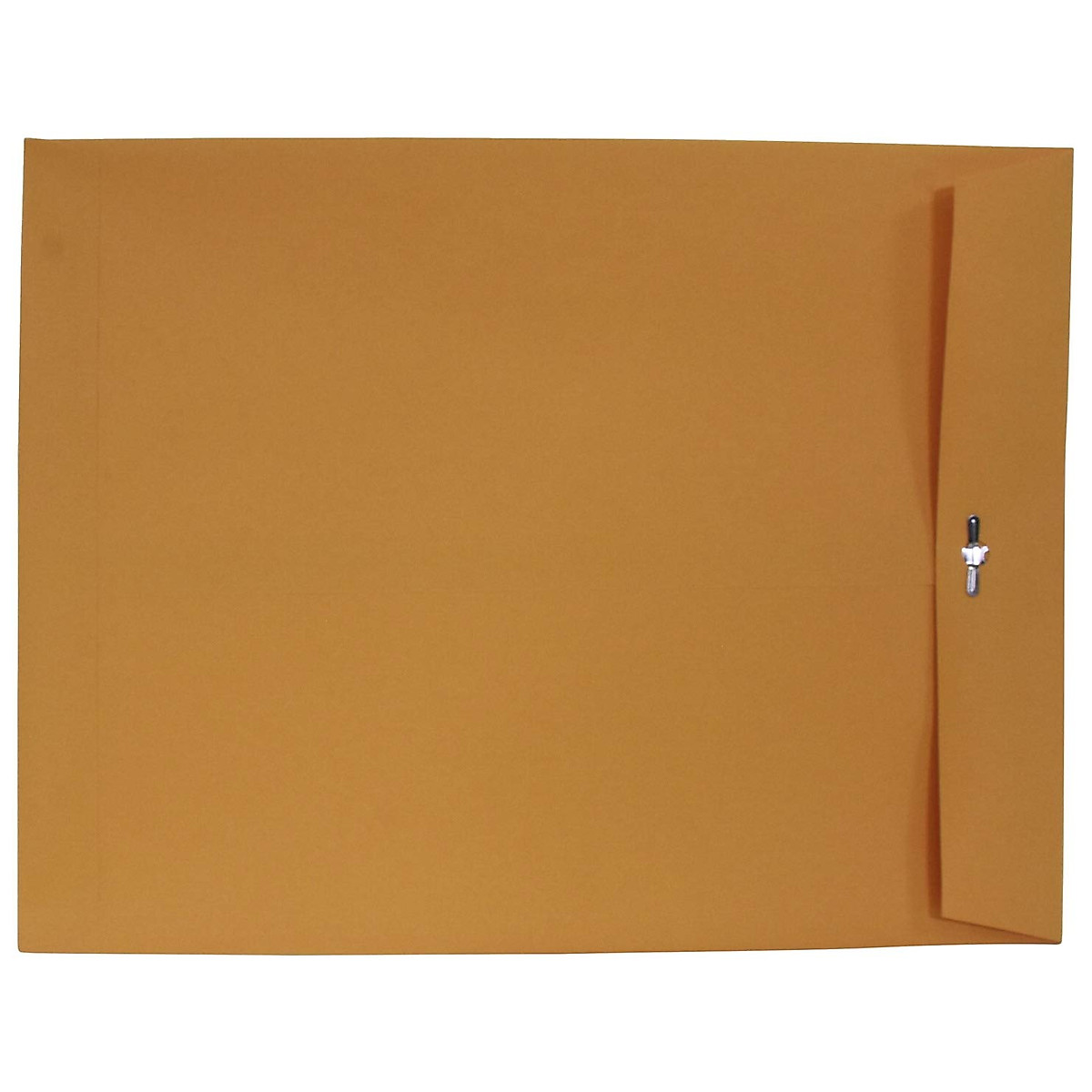 School Smart - 85046 Kraft Envelope with Clasp, 10 x 13 Inches, Pack of 100
