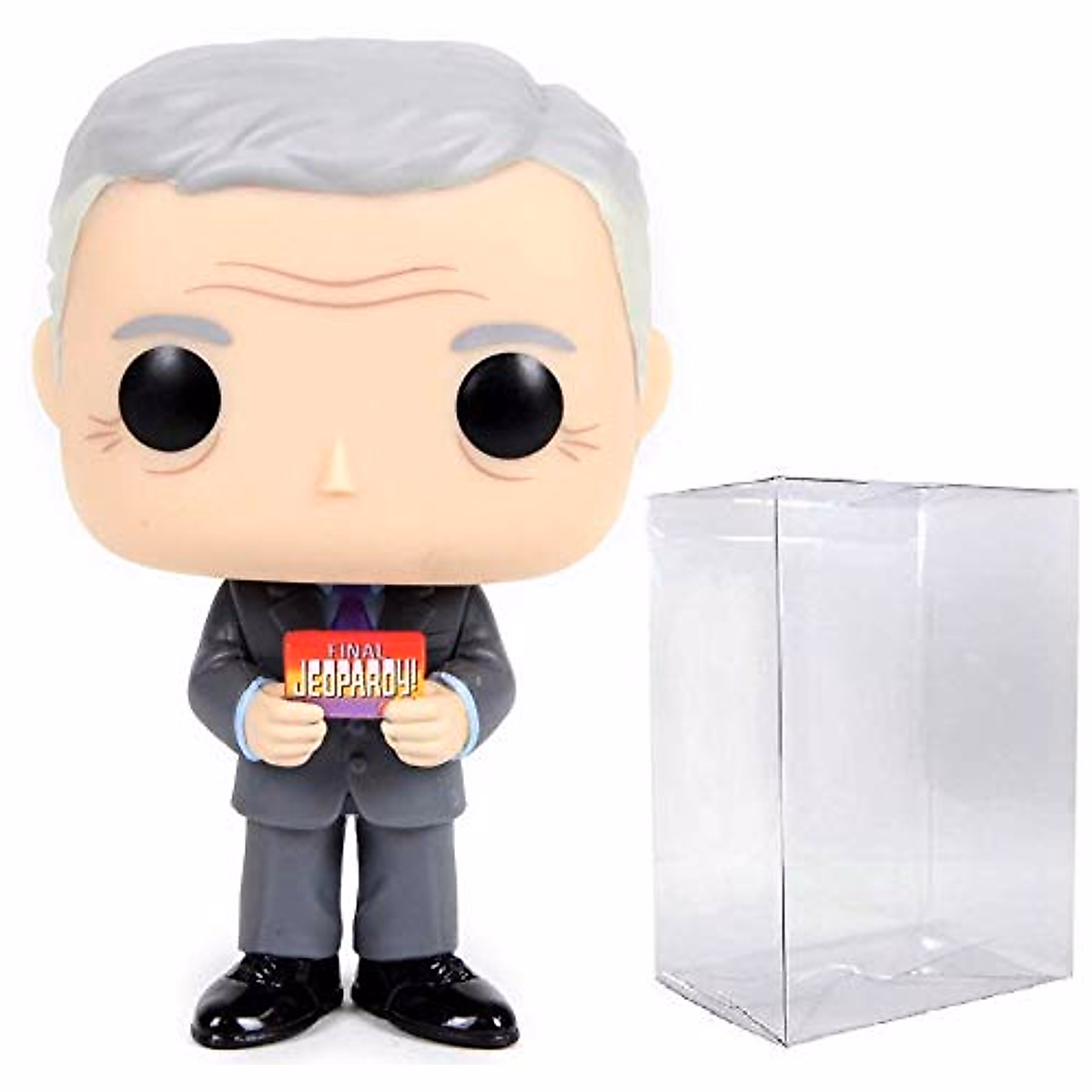 Funko TV: Jeopardy - Alex Trebek Pop! Vinyl Figure (Includes Compatible Pop Box Protector Case)
