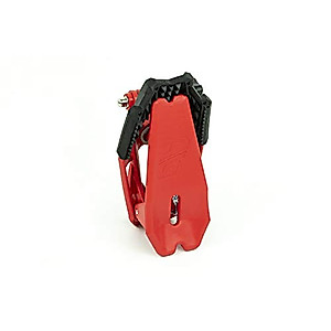 Dango Design Gripper Mount - Universal Clamp Mount for Action Cameras, Use as a Mount on Motorcycles, Powersports Helmets & More - Ripper Red