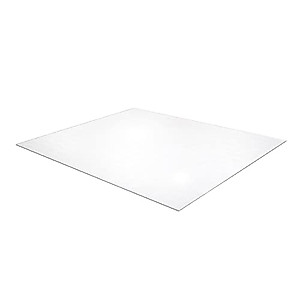 Floortex Polycarbonate XXL Office Mat 79" x 60" for Hard Floors, Clear, Model:FR1215020019ER