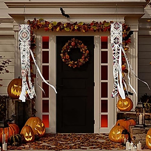 Mandala Boho Luxury Oriental Tile Halloween Windsocks Flag 40 Inch, Flag Wind Socks Outdoor Hanging Decoration Halloween Decorations Halloween Decor Outdoor For Home Yard Patio Lawn Garden