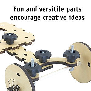 Machine Creation Kit - Open-Ended STEM Building Challenges to Inspire Inventive Thinking | Ages 8+ | Engineering, Science, and Technology Toy
