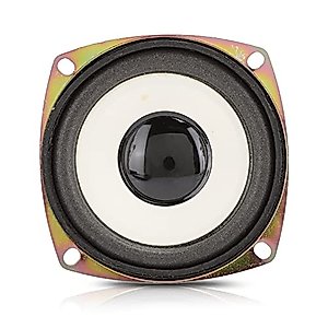 eboxer-1 3 Inch Mini Full Frequency Audio Speaker,4ohm 5W High Sensitivity Loudspeaker, Full Range Audio Speaker Stereo Woofer Loudspeaker,Home Stereo woofer Speaker for Multimedia Sound Box DIY