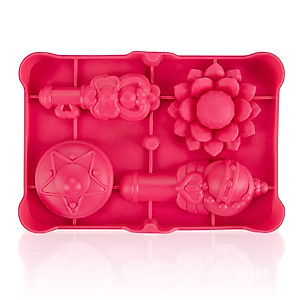 Silicone Baking Molds, 2PCS Non Stick Silicone Molds for Chocolate, Candy, Cake, Ice Cube, Jelly, Muffin, Mini Soap Making