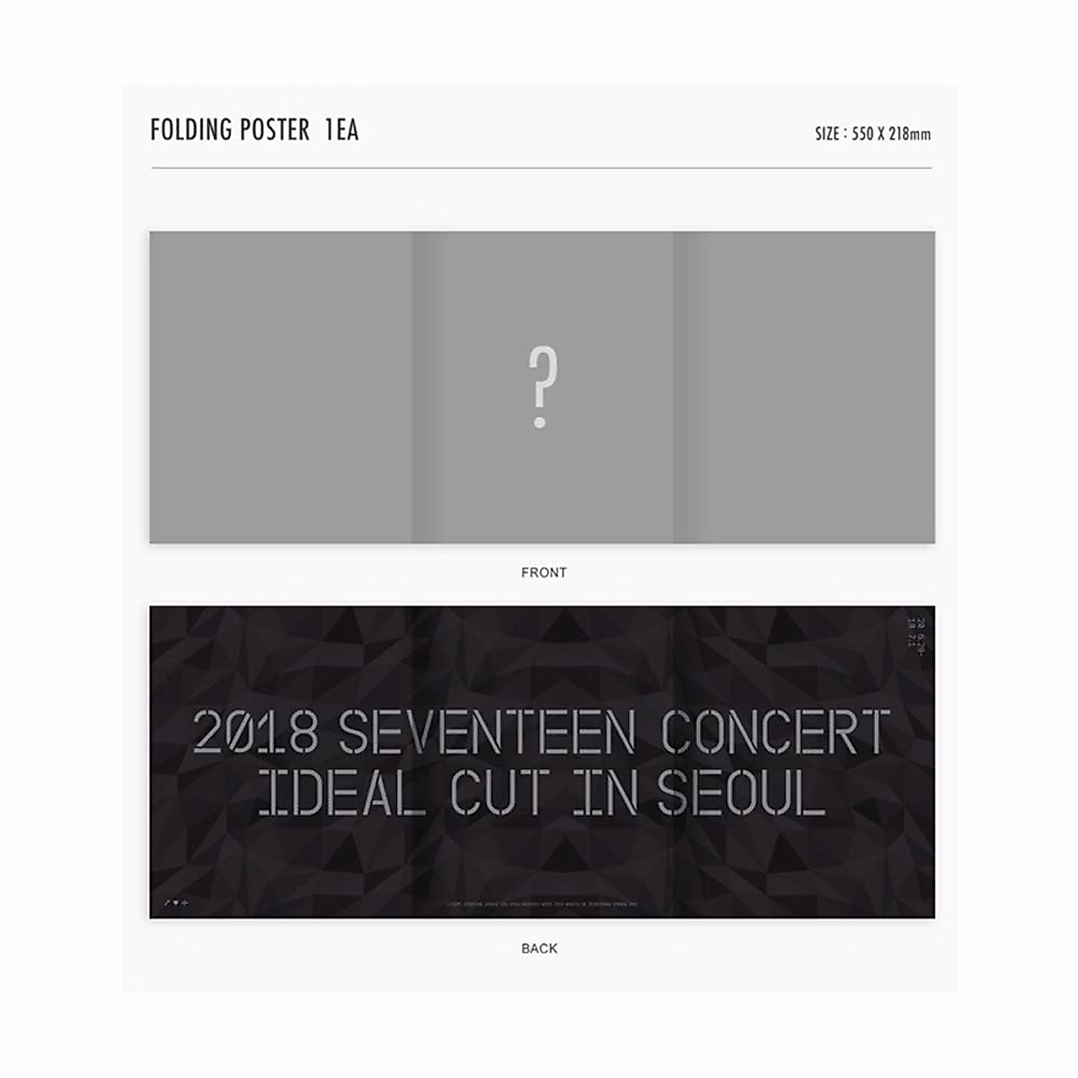 SEVENTEEN 2018 Concert 'Ideal Cut' in Seoul DVD