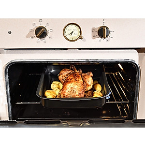 RAVELLI Italia Linea 30 Non Stick Roasting Pan (8.5x11)