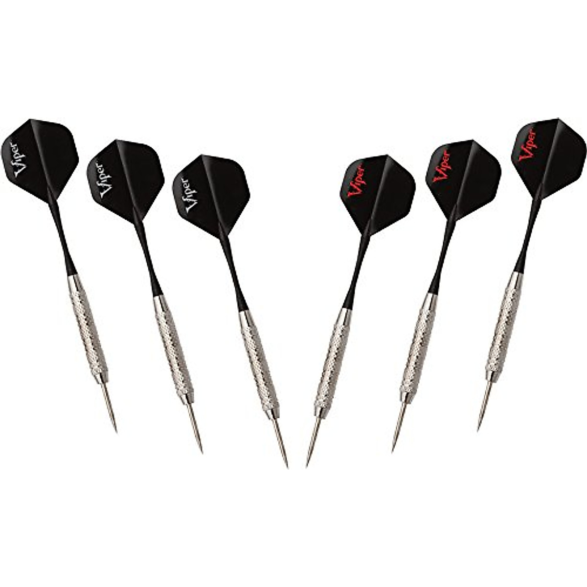 Viper by GLD Products Viper Vault Cabinet & Shot Sisal/Bristle Ready-to-Play Bundle: Elite Set (Shot King Dartboard, Darts, Shadow Buster and Laser Throw Line), Black