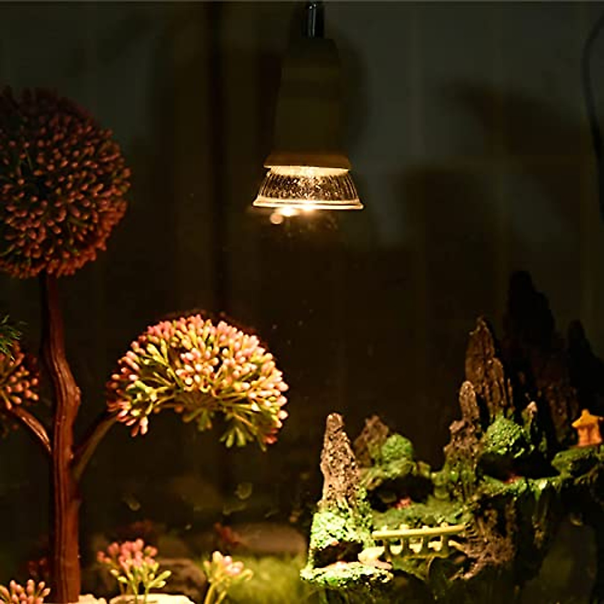 Sinroy Reptile Heat Lamp,Turtle Heating Light with Clip, 2 Pack UVA UVB Bulbs Temperature Adjustable Basking Lamp for Pet Amphibian Reptile Turtle Lizard Snake Chicken(75W,Black)