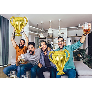 3 Pcs champion Aluminum Foil Balloon for Sport Basketball Football Sport Birthday Party Supplies