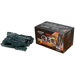 JB Home Collection 4656, Japanese Binchotan White Lump Charcoals for Outdoor Indoor Hibachi BBQ Table Top Grill air Filtration 2 kg, 4.4 lbs