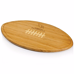 Natural Arizona Cardinals Kickoff Football Cutting Board & Serving Tray